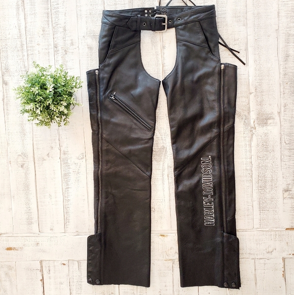 Harley-Davidson | Pants & Jumpsuits | Harley Davidson Delux Leather ...